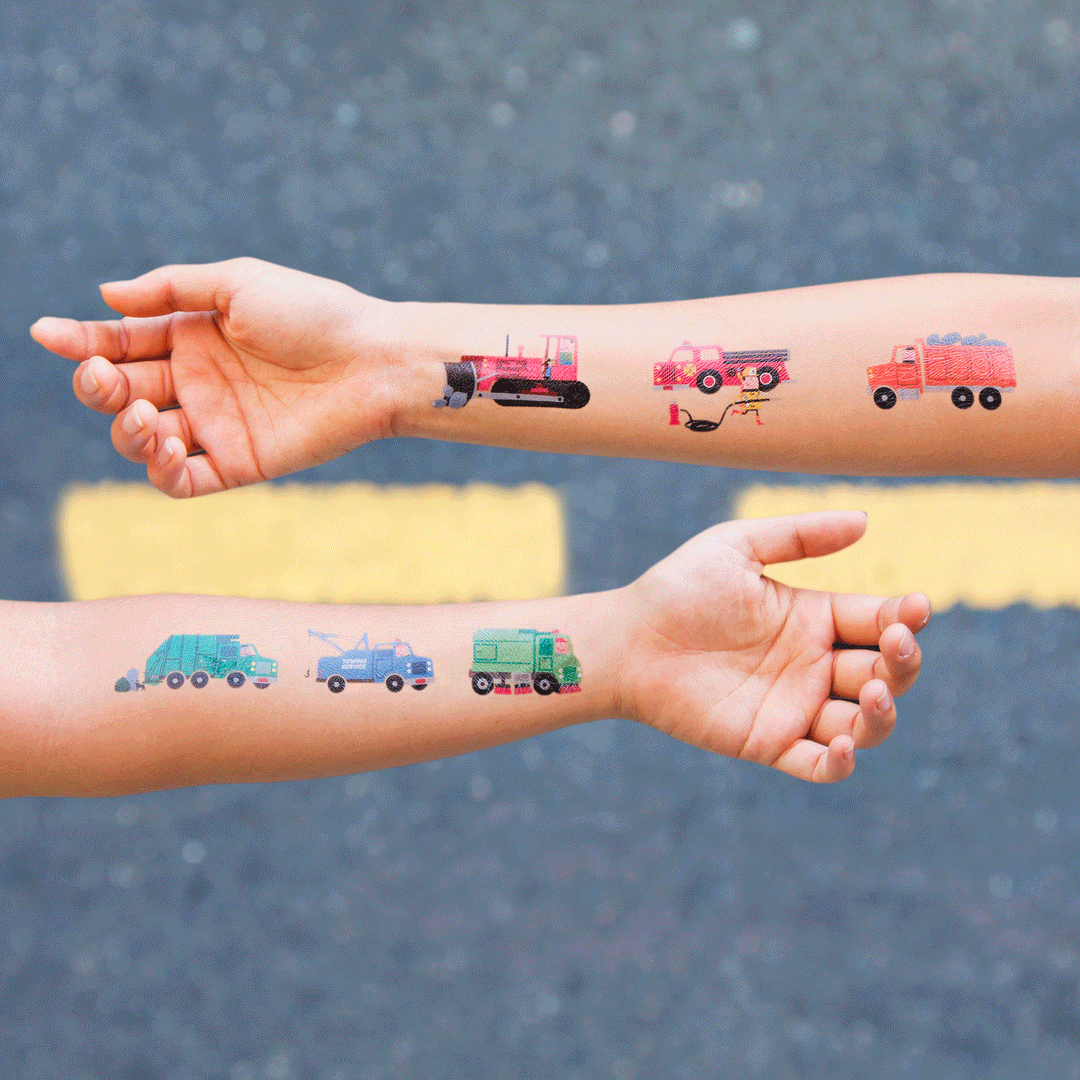 Traffic Tattoo Set – Wild Little Heart