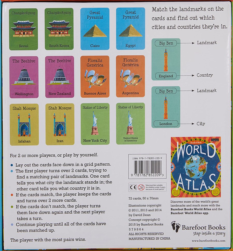 Cities of the World Memory Game – Wild Little Heart